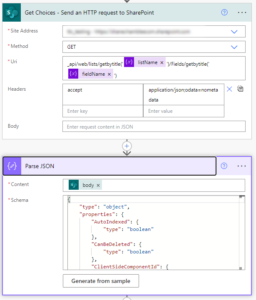 Update a Choice Column in SharePoint from User Input in PowerApps ...