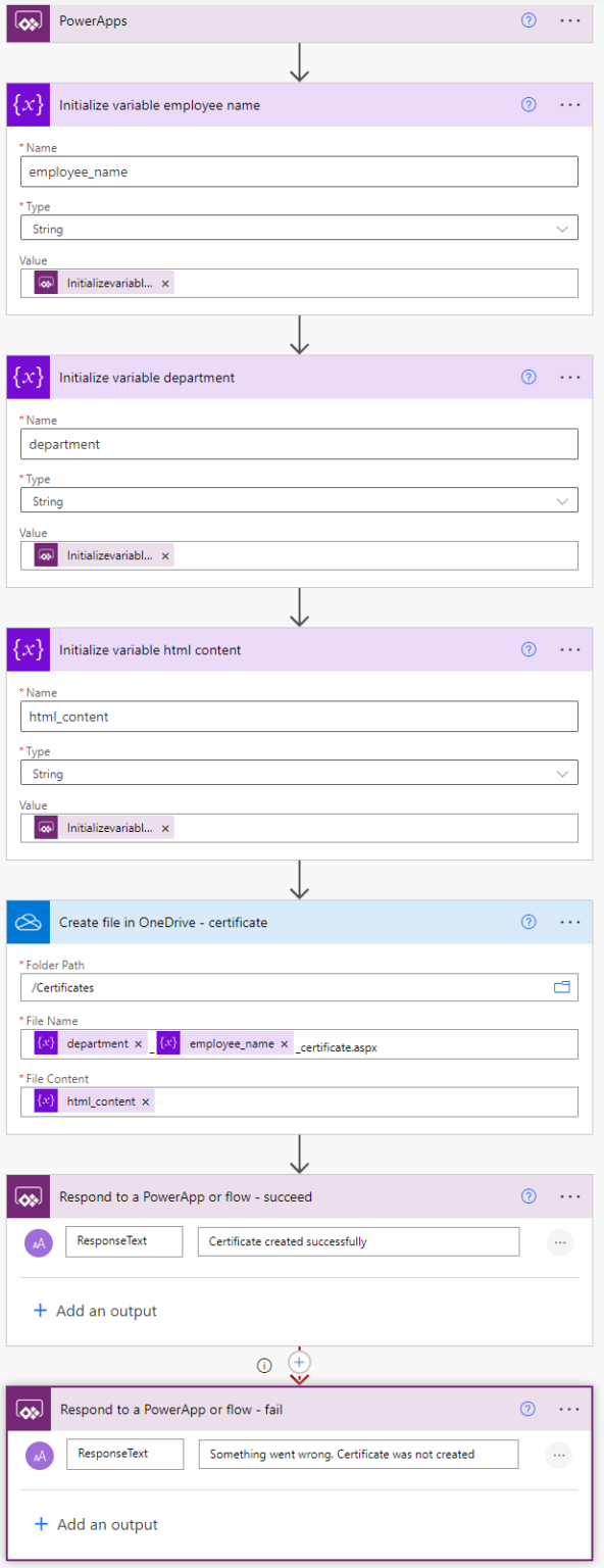 Generate HTML Content via PowerApps and PowerAutomate and Host it on OneDrive – Shane Chamblee